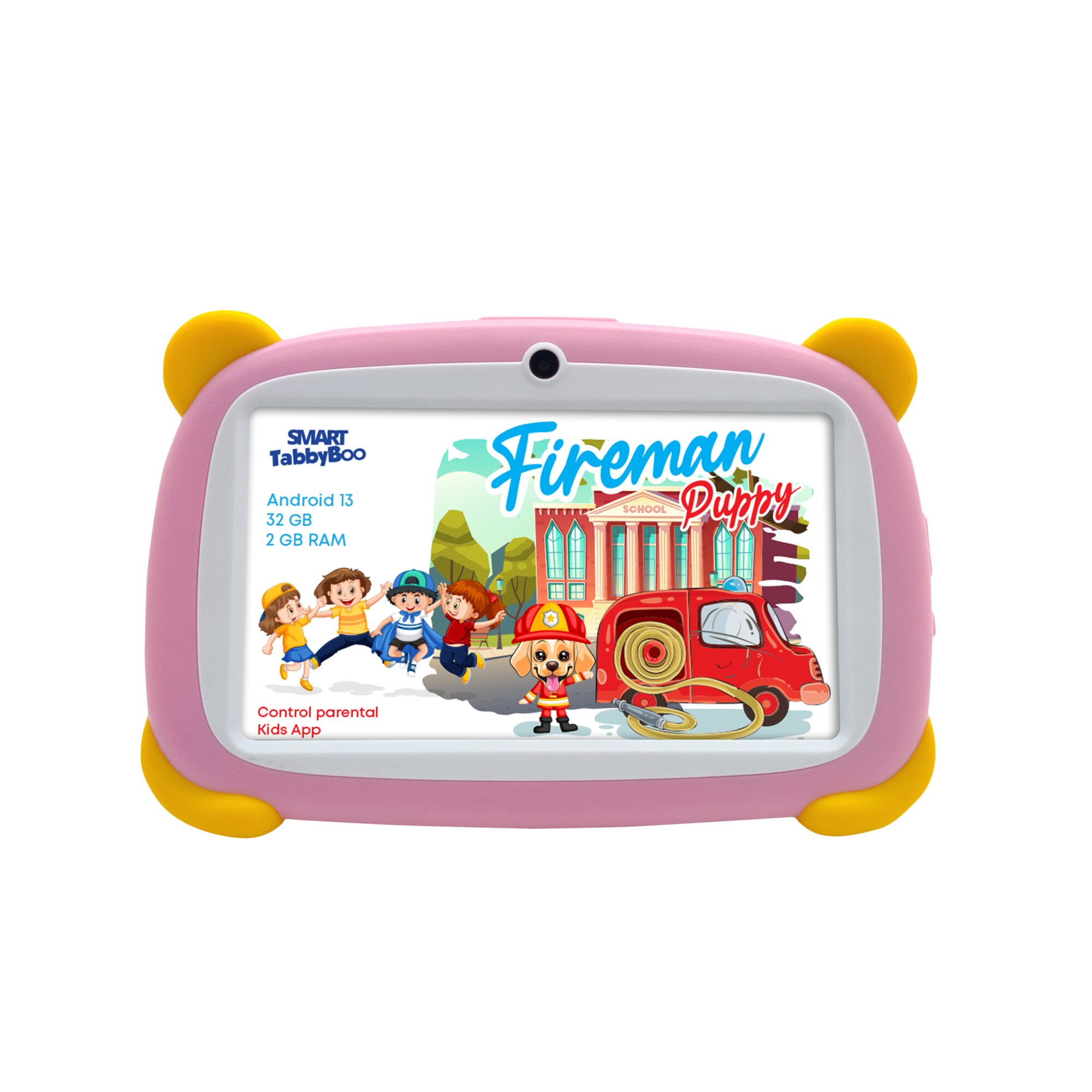 Tableta SMART TabbyBoo Catelus+, 32GB, 2GB RAM, Android 13 cu control ...