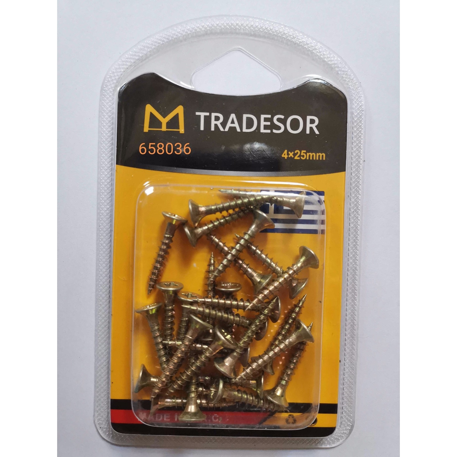 Set suruburi, 4 x 25 mm, 658036, Gri - eMAG.ro