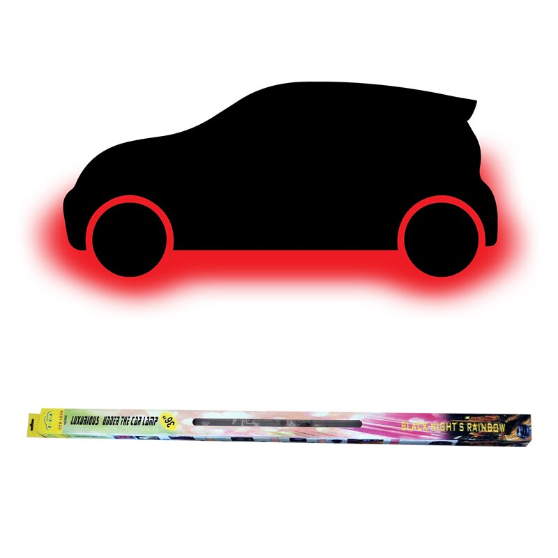 Kit lumina neon exterior masina, 91cm, Rosu - eMAG.ro