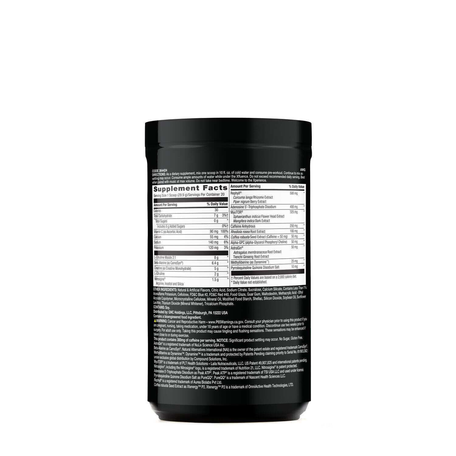 Concept X Pre-Workout, Formula Pre-Workout cu Aroma Sweet & Tart ...