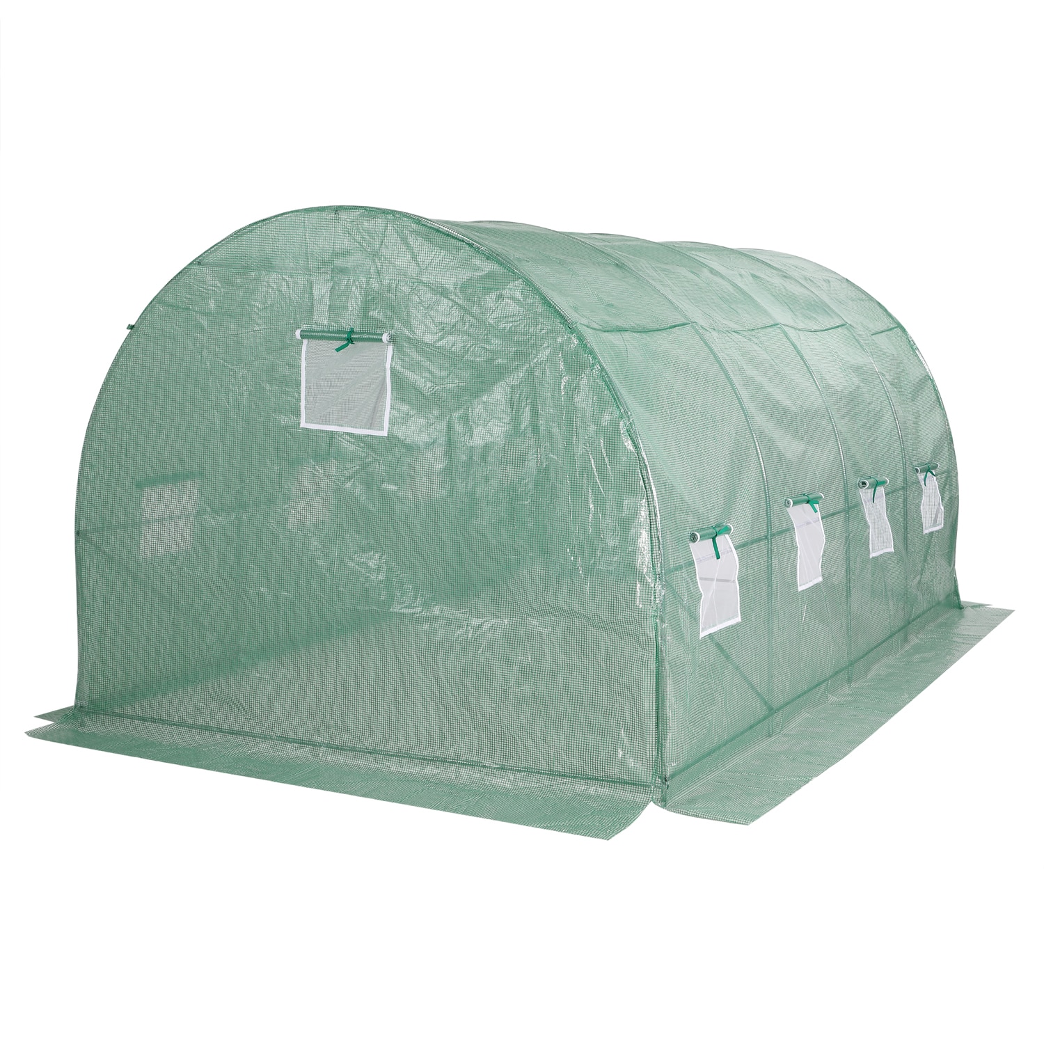 Градинска оранжерия, фолиен тунел, Kanwod Cerestra, 10m2, UV защита 4, 140g/m2, Поцинкована ...