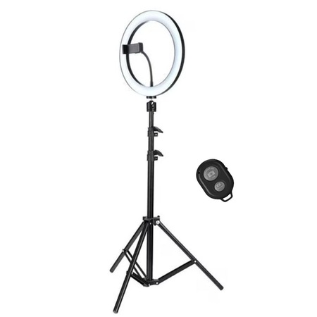 Lampa circulara RING LIGHT LED, NEXTLY, diametru 30cm, 12inch, lumina ...