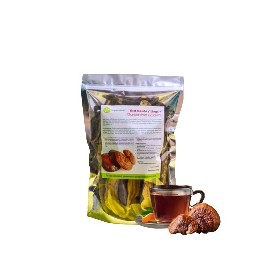 Ceai de ciuperci Reishi Ganoderma lucidum, 100 g - eMAG.ro