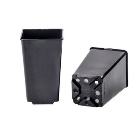 Set 50 bucati ghiveci patrat inalt 2L - eMAG.ro