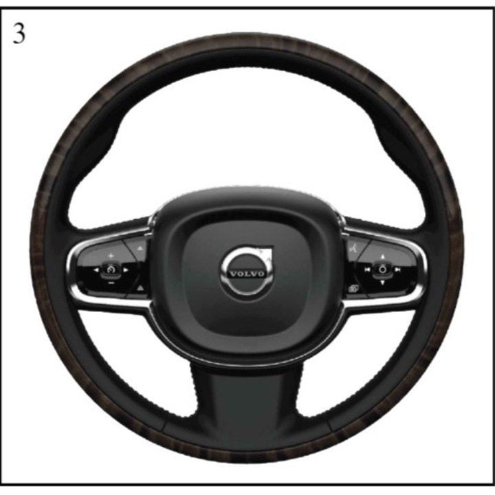 Volan, VOLVO, S60/V60/S90/V90/XC60/XC90, Negru - eMAG.ro