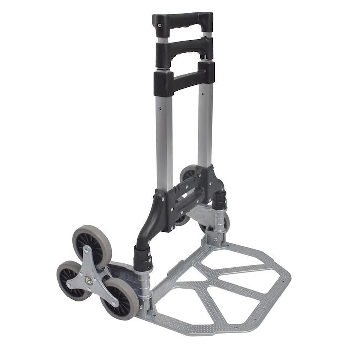 Carucior marfa cu platforma, Naimeed D5668, pliabil, inaltime reglabila ...