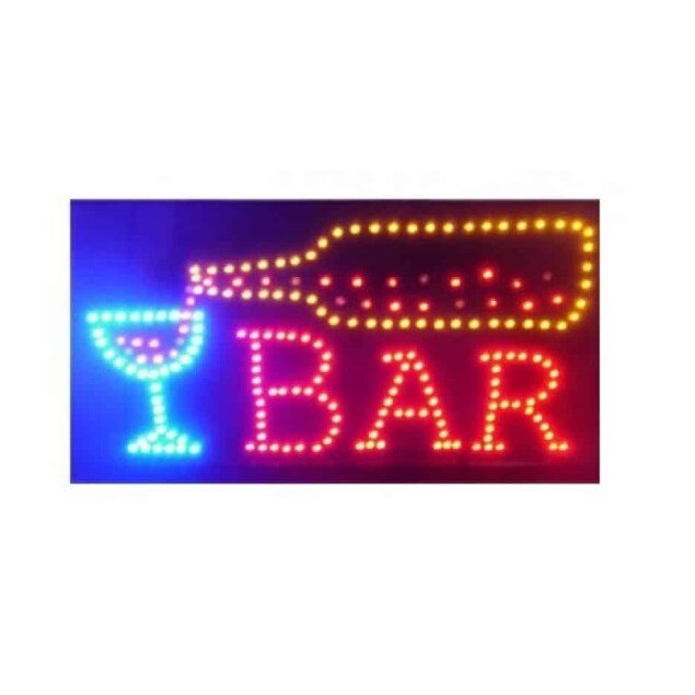 Reclama luminoasa Ledstar, BAR, de interior, 50x25cm Concept E Efrall ...