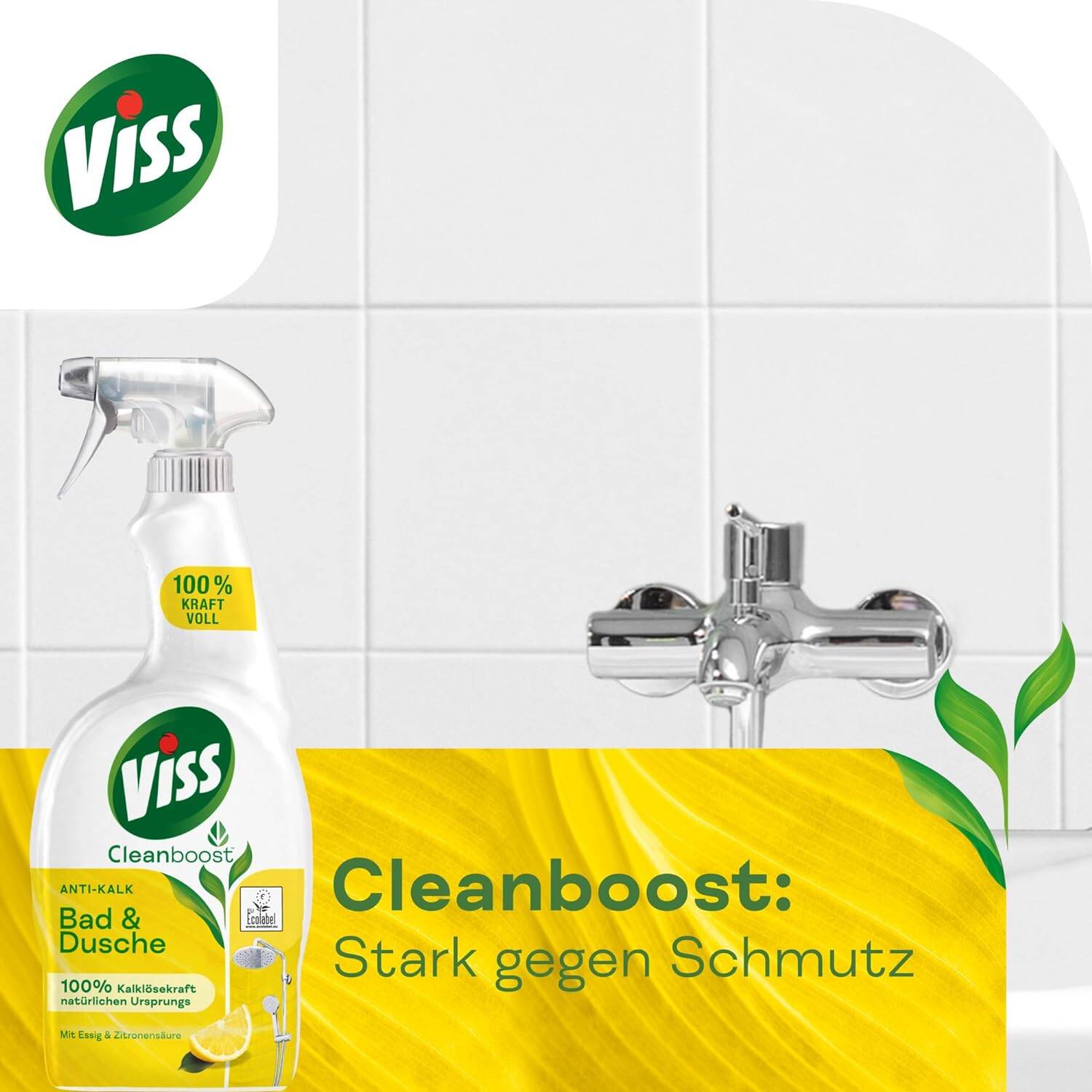 Spray de curatare pentru baie, Viss, Unilever, Citrice, 750ml - eMAG.ro