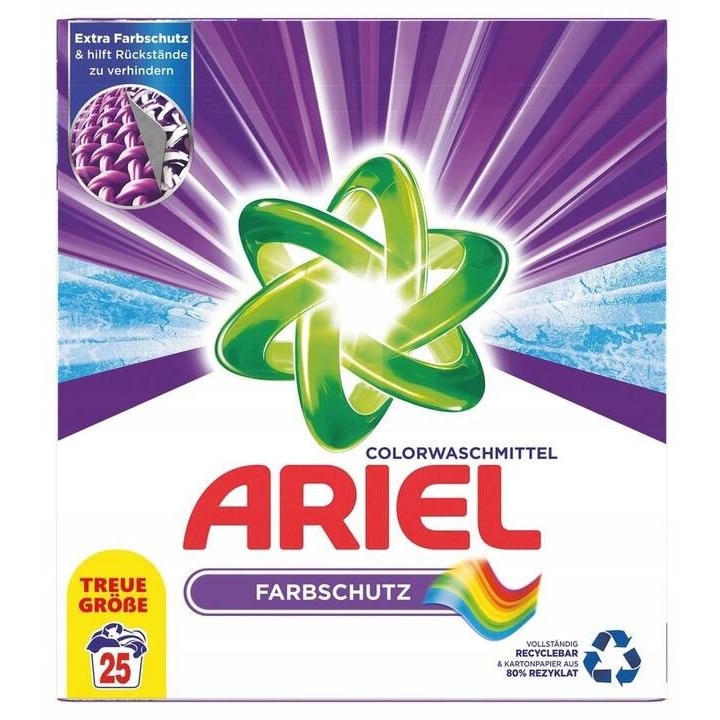 Прах за пране Ariel Color 25 пранета - eMAG.bg