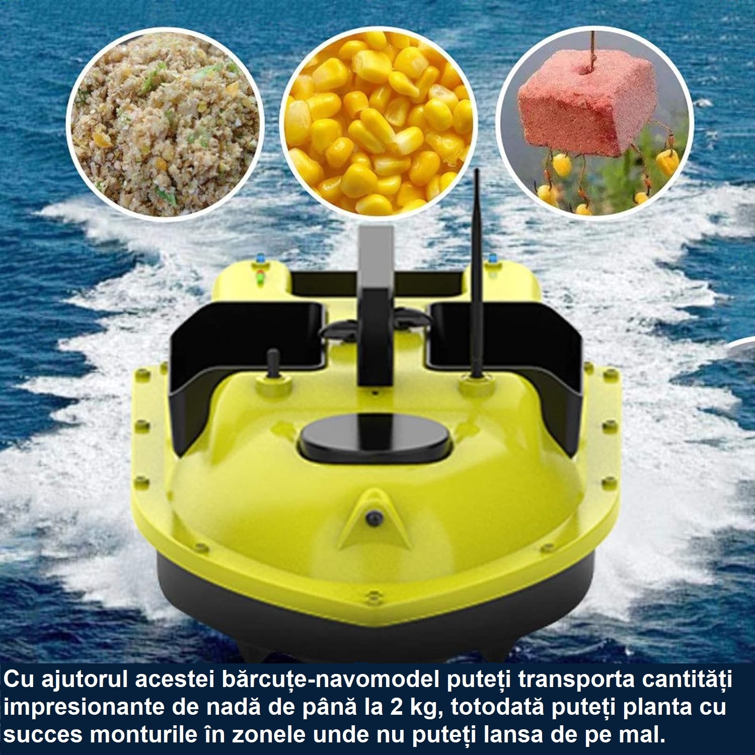 Barca Pentru Nadit Si Plantat Tip Navomodel, Functie Localizare Puncte ...