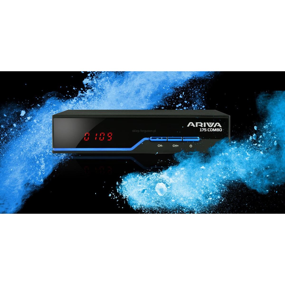 Tuner DVB-C, Ariva, DVB-S, DVB-S2, DVB-T, DVB-T2 Ferguson, Digital, Telecomanda Bluetooth, Cablu ...