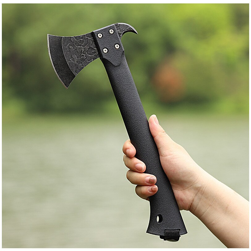 Set camping topor, cutit, fluier - eMAG.ro