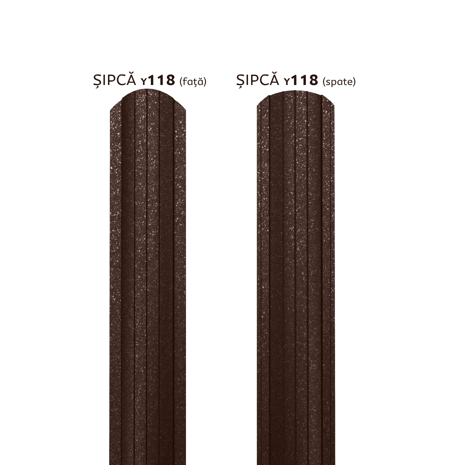 Sipca metalica pentru gard y118-cap rotund, Caretta, Briliant Duo ...