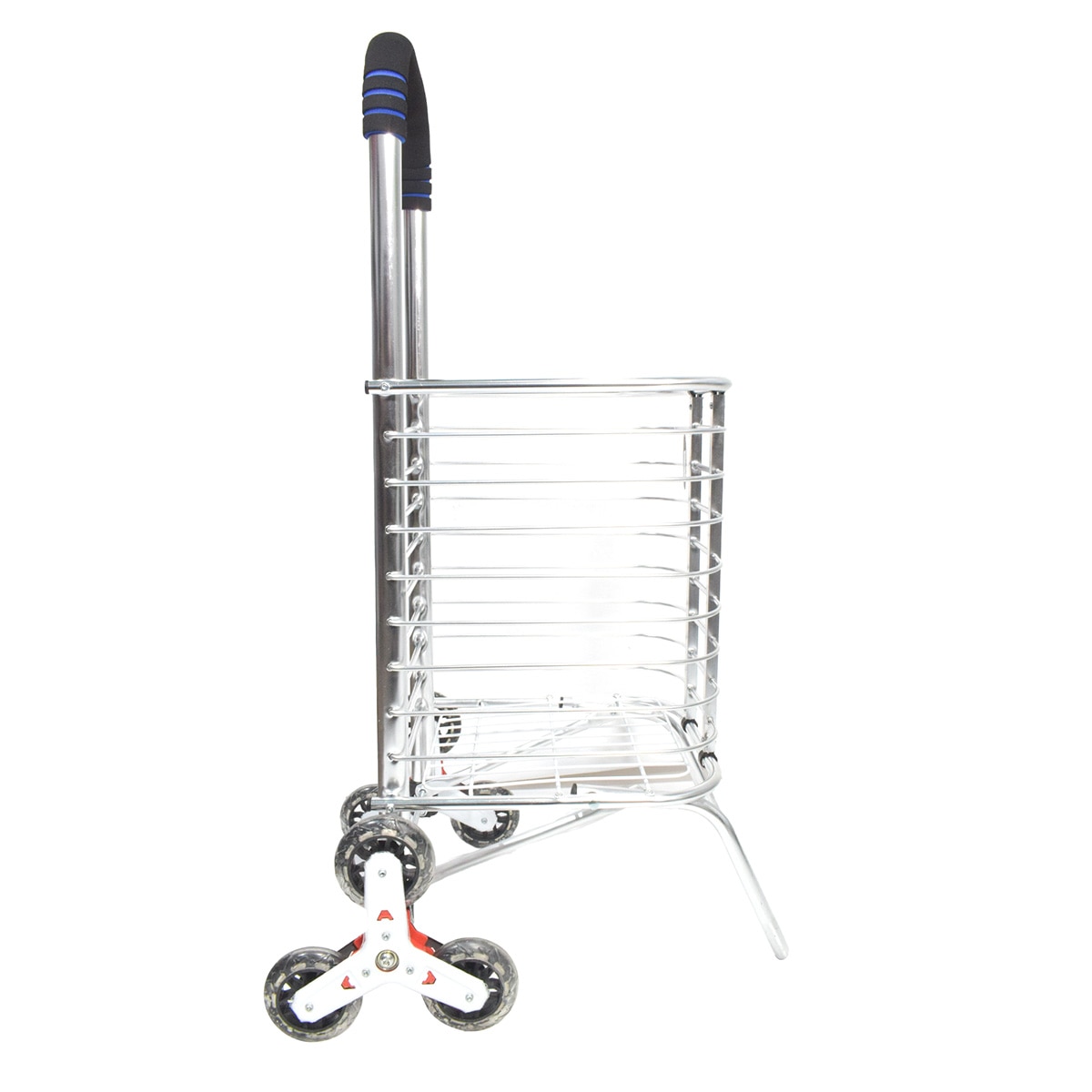 Carucior de piata pliabil, din aluminiu, Naimeed D5663, 6 roti, 30L ...