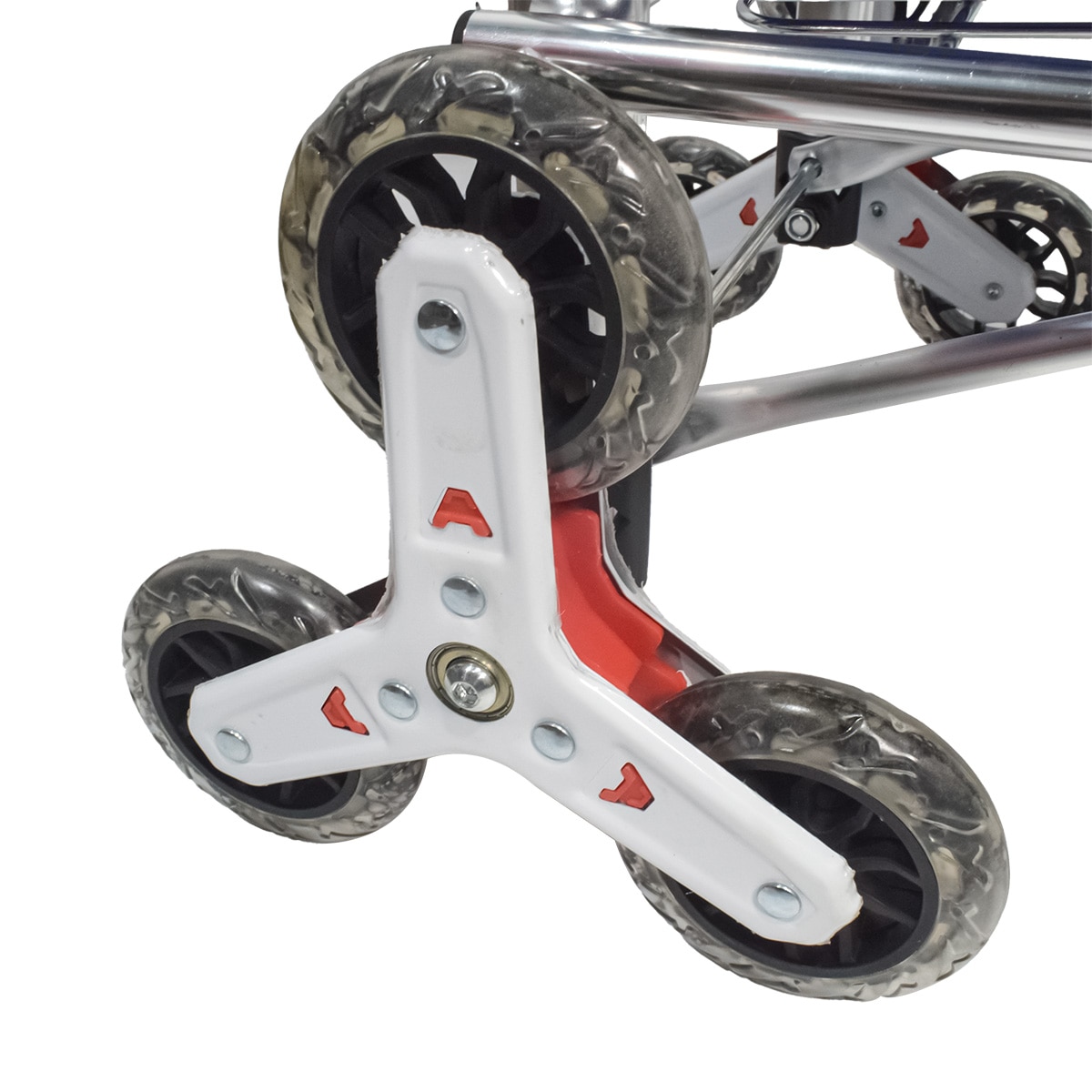 Carucior de piata pliabil, din aluminiu, Naimeed D5665, 8 roti ...