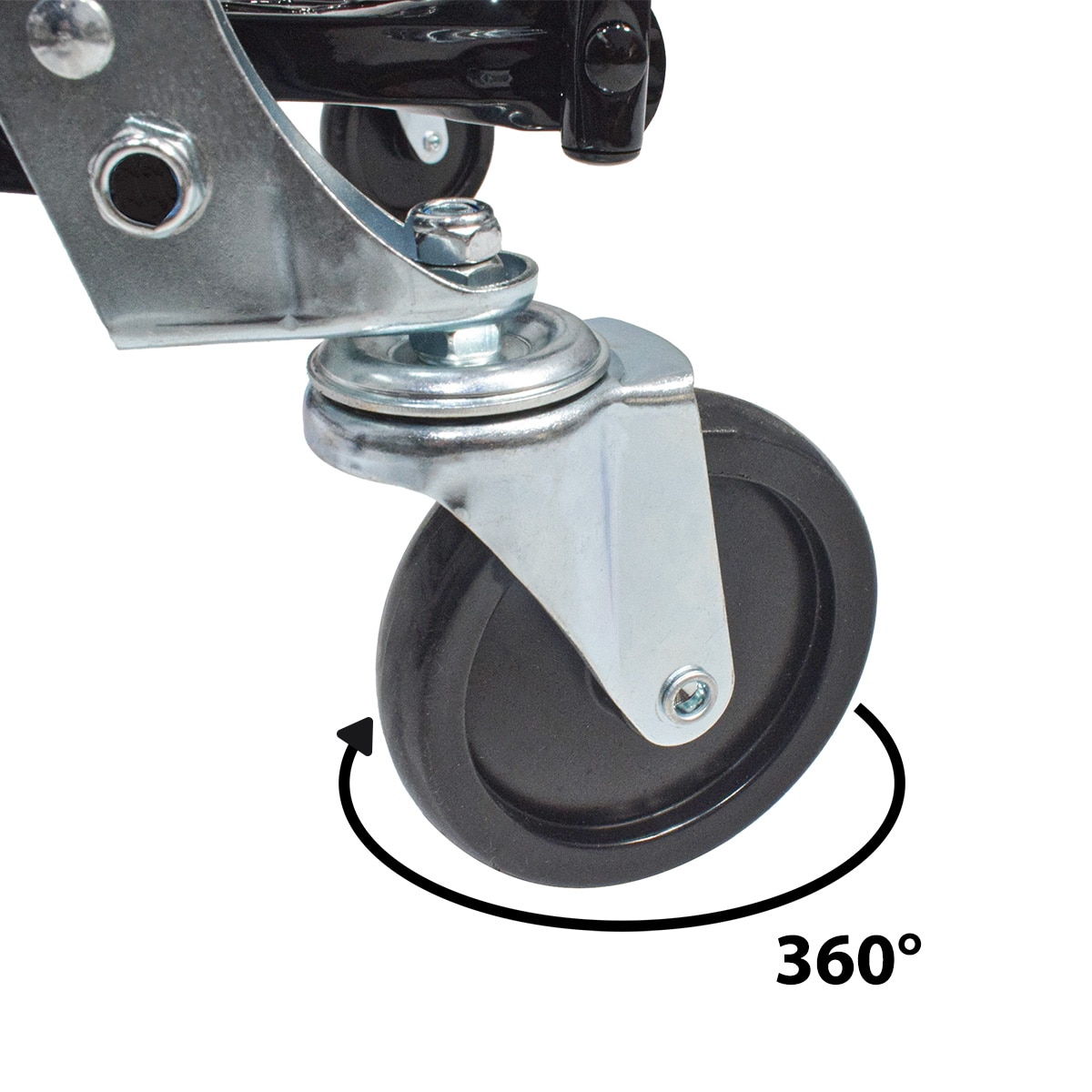 Carucior de cumparaturi pliabil, Naimeed D5677, roti silentioase, maner ...