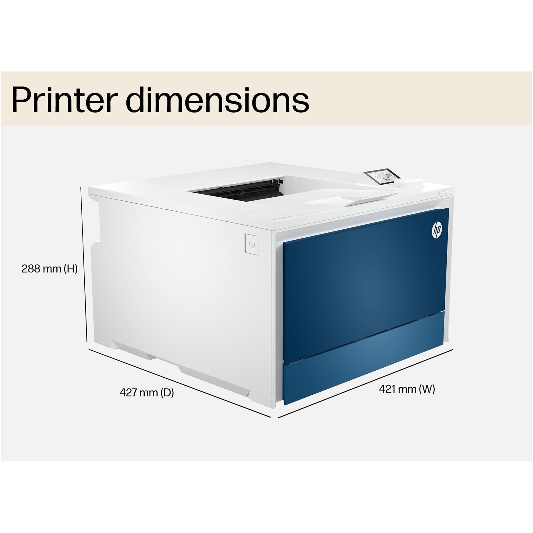 Imprimanta laser color HP Pro 4202dw, A4, duplex, USB 2.0, Wi-Fi ...