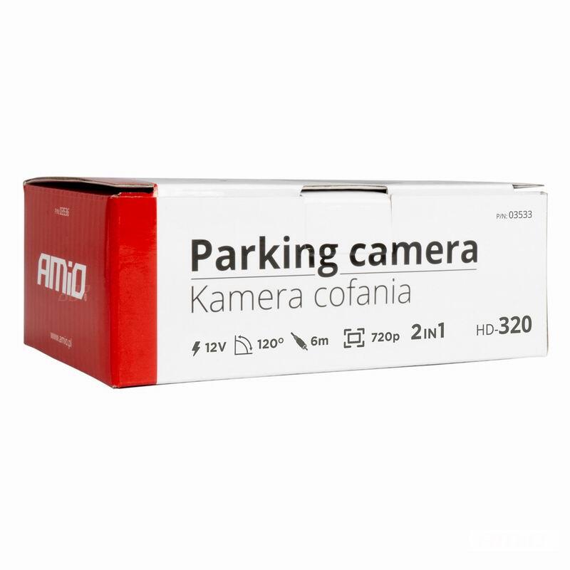 Camera video marsarier, picior, 12V, 720p, rotunda, 03533 Amio - eMAG.ro