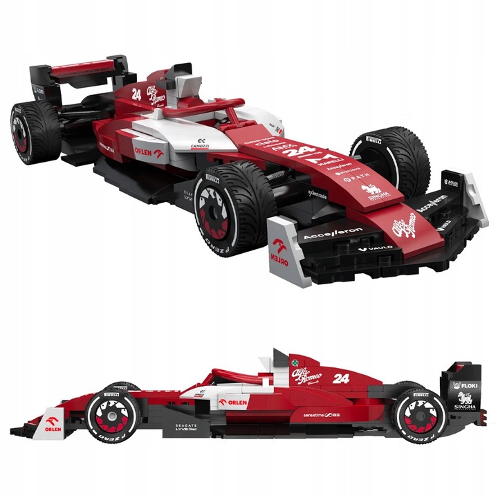 Masina sport din blocuri C62005W CADA Formula 1 Orlen Alfa Romeo 271 ...