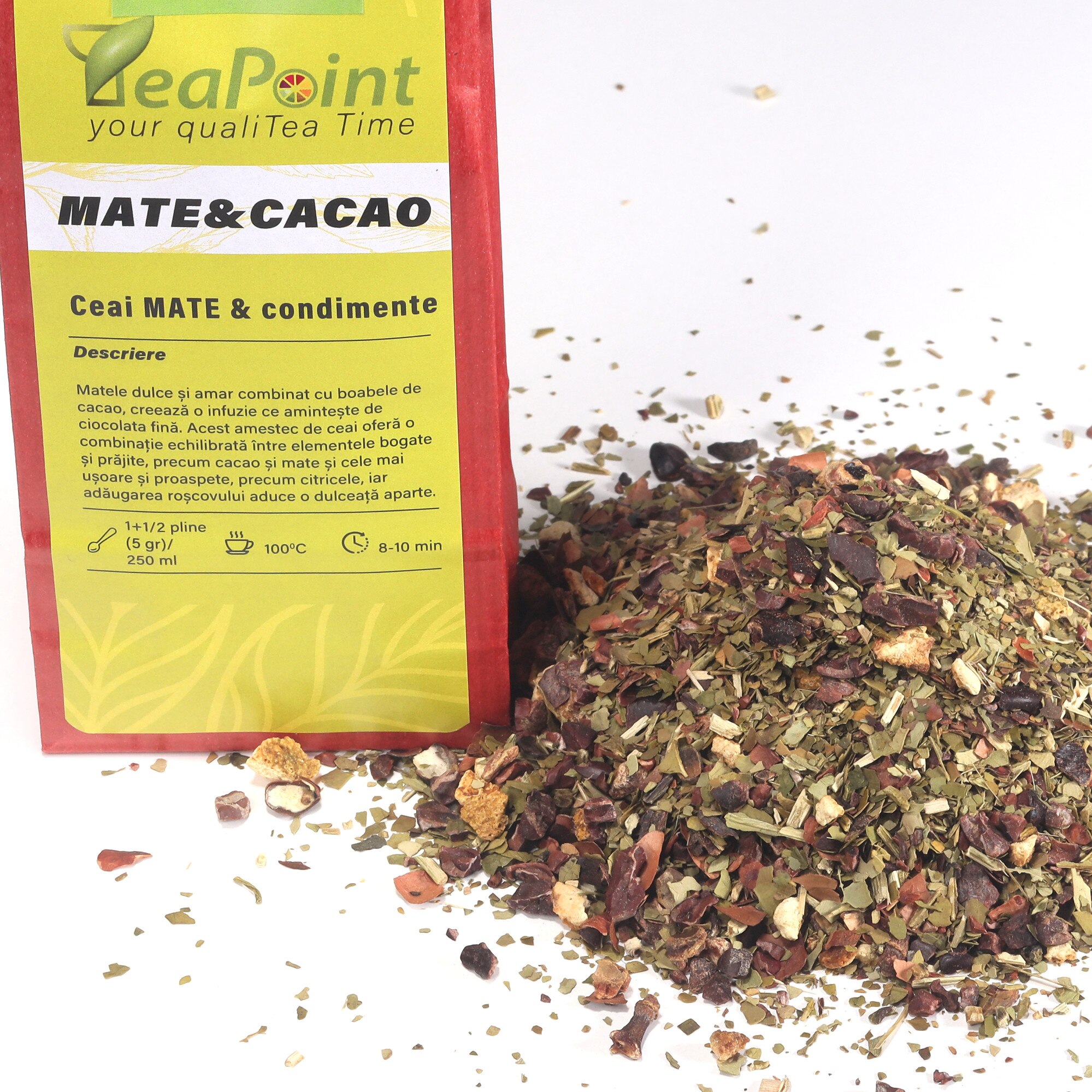 Ceai Mate & Cacao _Tea Point_100 g - eMAG.ro