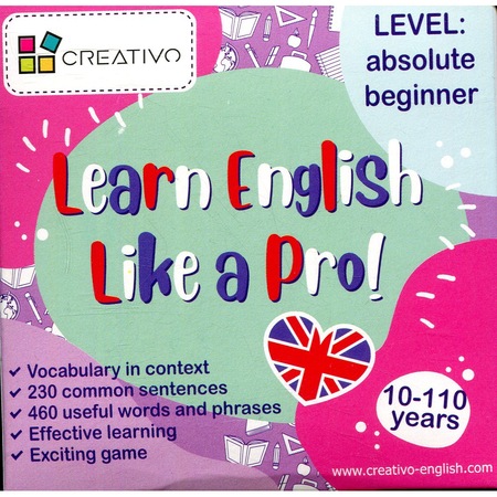 Learn English Like a Pro! Cards - Absolute Beginner - eMAG.hu