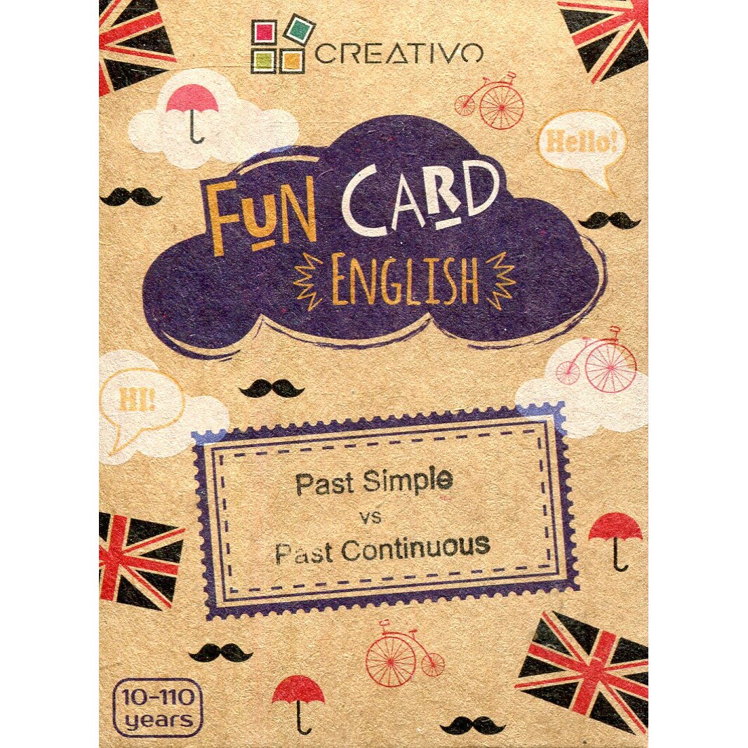 Fun Card English: Past Simple vs Past Continuous - eMAG.hu