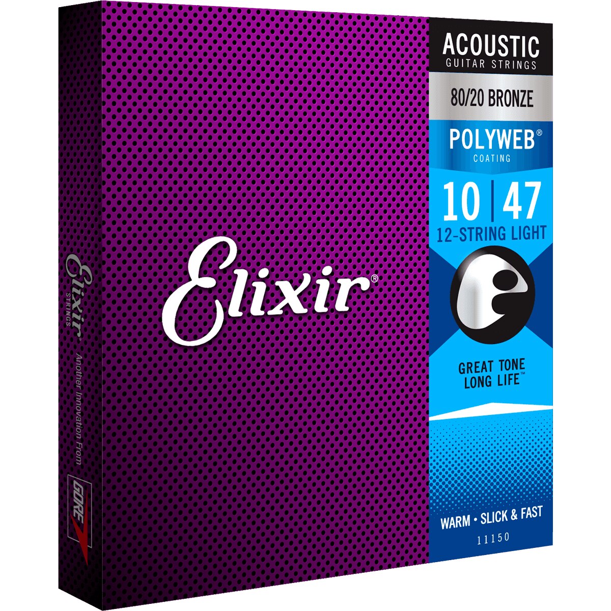 Set de corzi pentru chitara acustica, Elixir, 12 piese - eMAG.ro