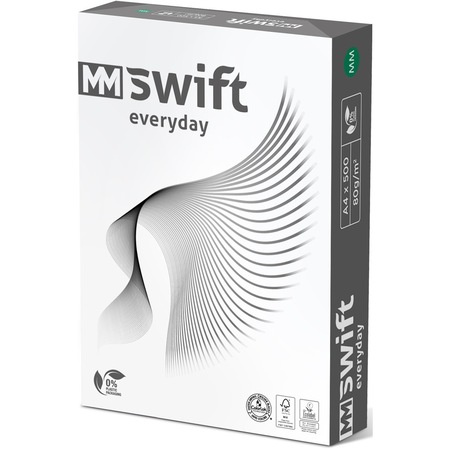 Top Hartie A4 MM Swift, 80g/mp, 500 coli/top - eMAG.ro