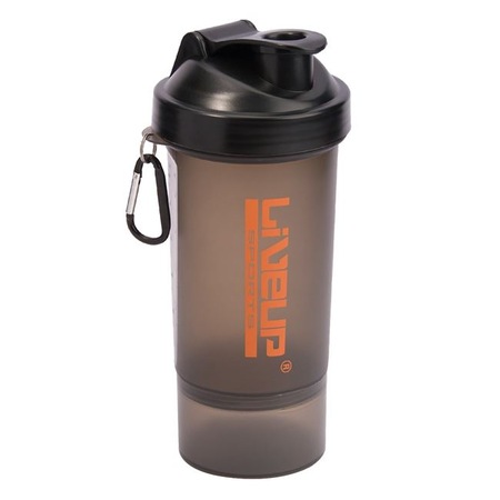 Sticla Apa Shaker Neagra din Plastic 600ml - eMAG.ro