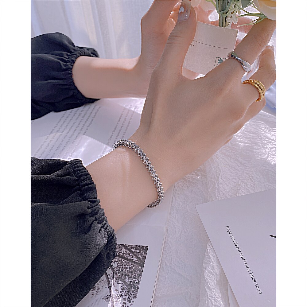 Bratara reglabila cu lant cubanez, BeSpecial, BRT160 - eMAG.ro