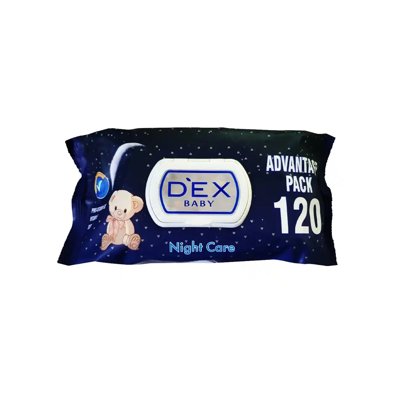 Комплект от 10 мокри кърпички DEX Night Care 1200 бр, провитамин В5 ...