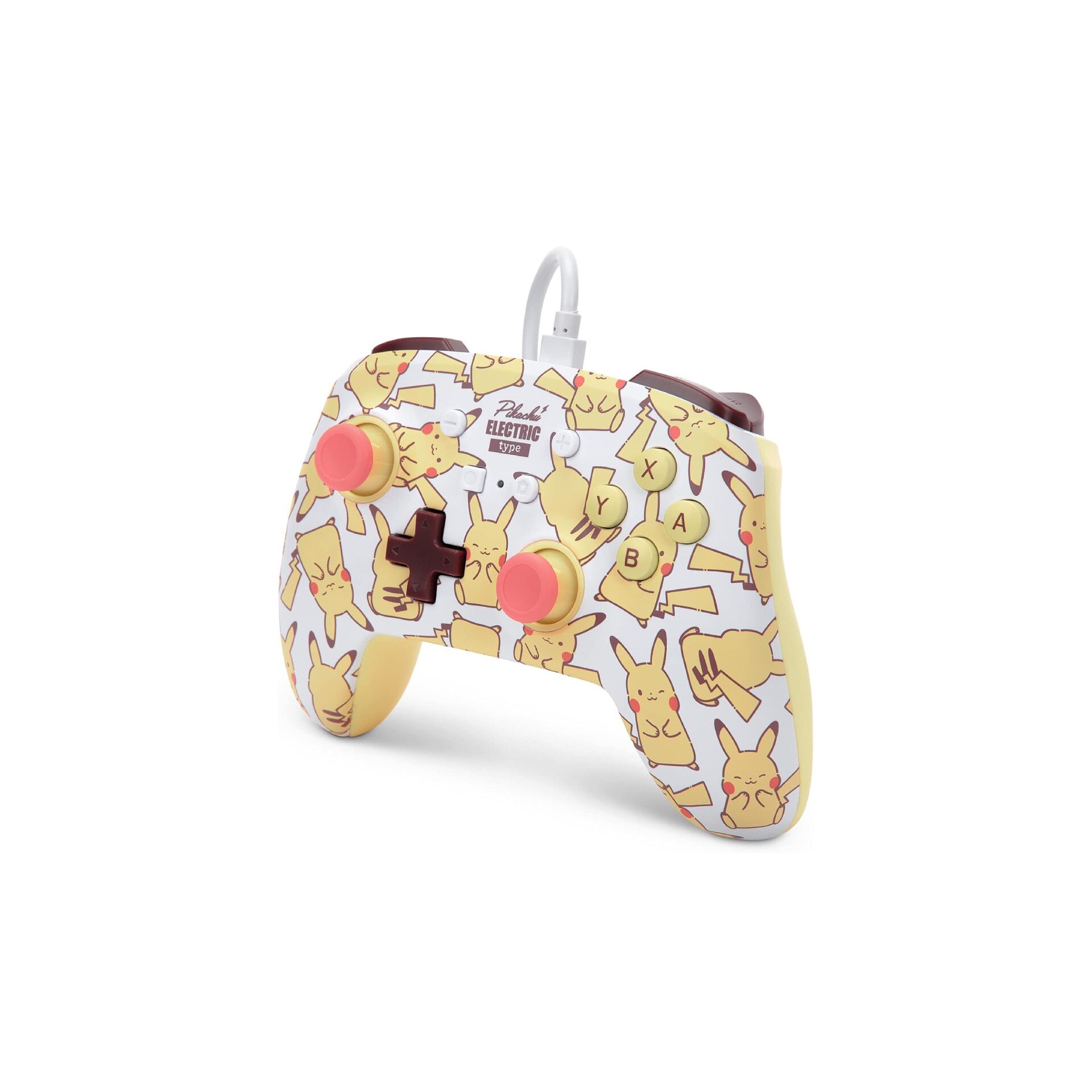 Controller Powera Enh Wired Pikachu Blush - Nintendo Switch - eMAG.ro