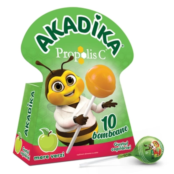 Akadika Propolis C Mere Verzi, Fiterman Pharma, 10 acadele - eMAG.ro