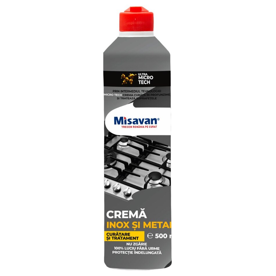 Crema Tratament Inox Si Metale 500ml, Misavan - eMAG.ro