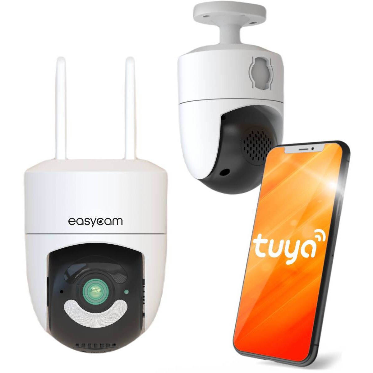 Camera, IP, EasyCam, EC-3PT4DL, Rotativa, Exterioara, WiFi, Tuya, 3MP ...