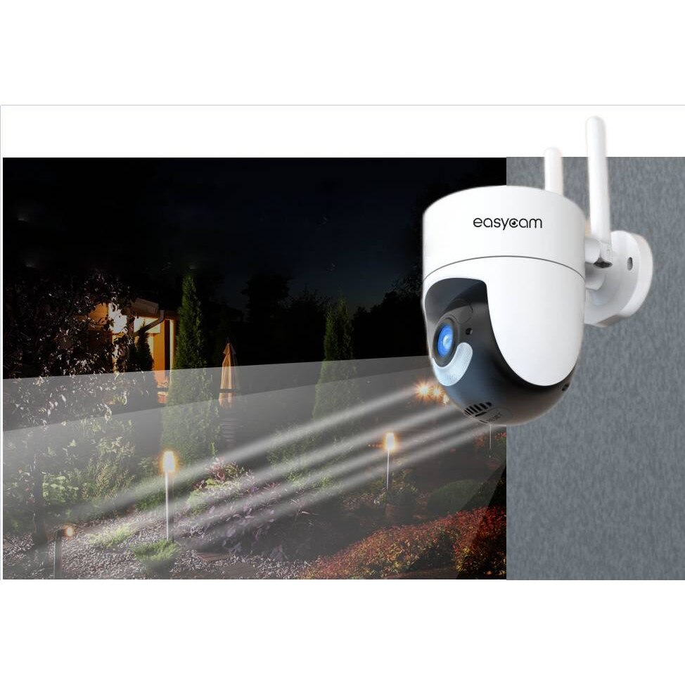 Camera, IP, EasyCam, EC-3PT4DL, Rotativa, Exterioara, WiFi, Tuya, 3MP, 2048X1536px, Color ...