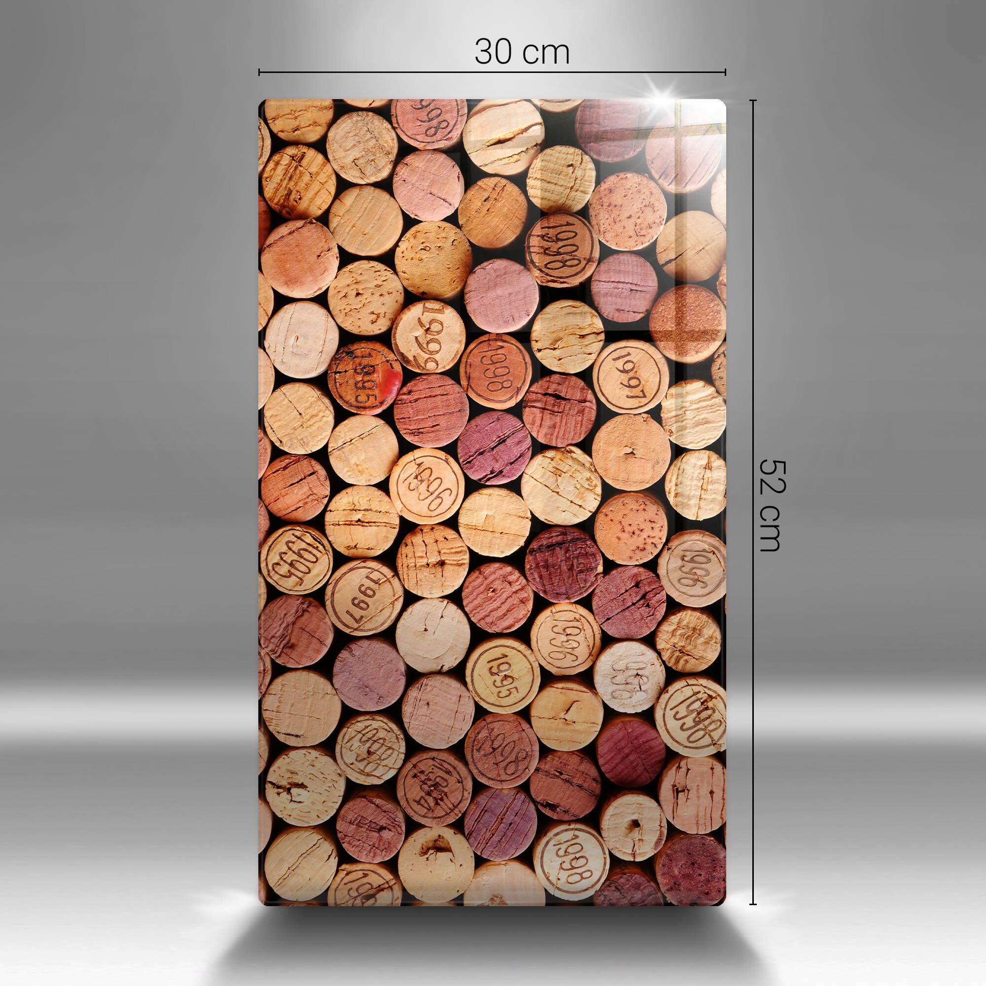 Placa sticla securizata, Wallfluent, protectie perete/plita/blat ...