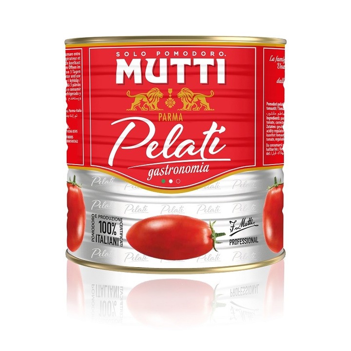Set 4 x Rosii Decojite Mutti, Selezione Gastronomia, 2500 g - eMAG.ro