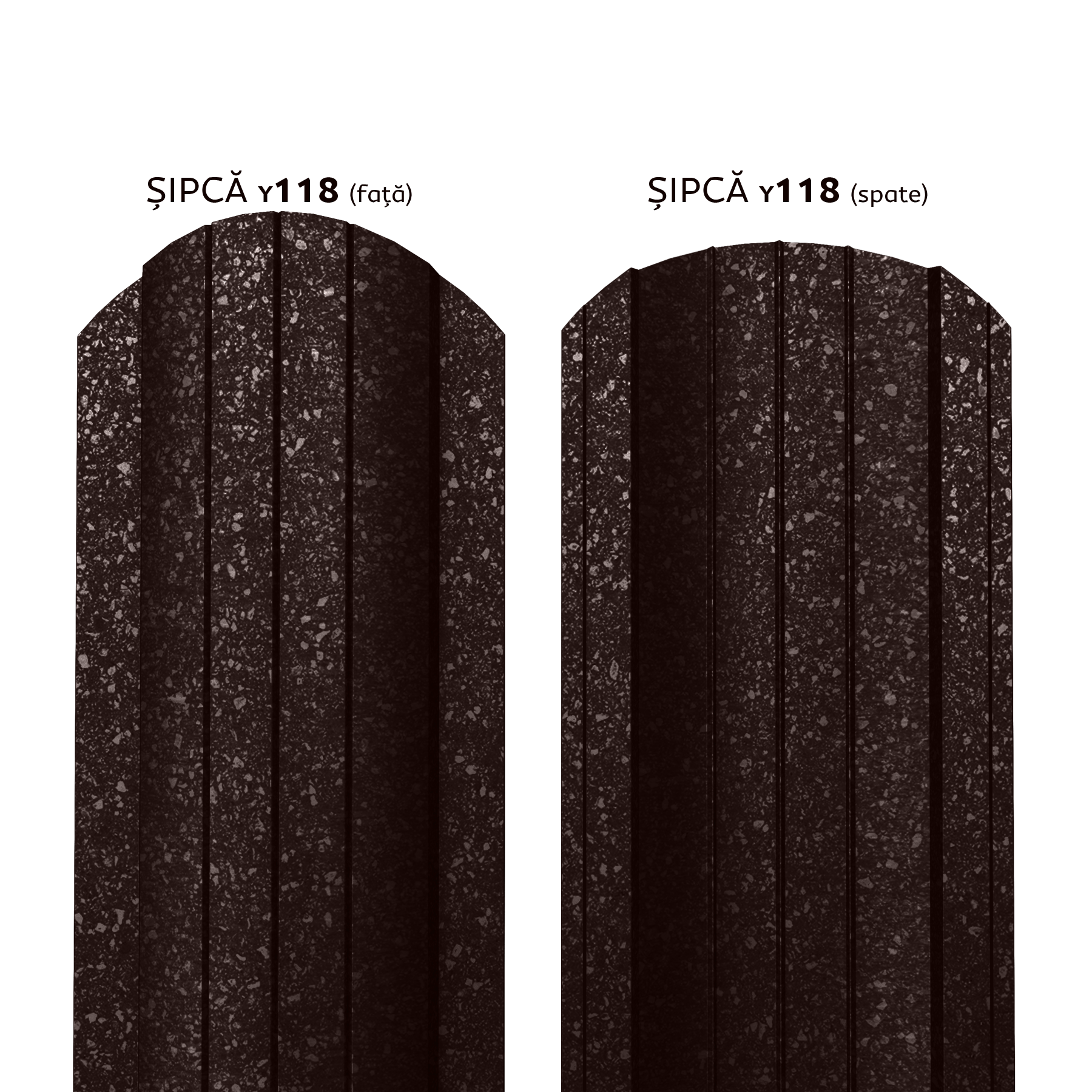 Sipca metalica pentru gard y118-cap rotund, Caretta, Briliant Duo ...