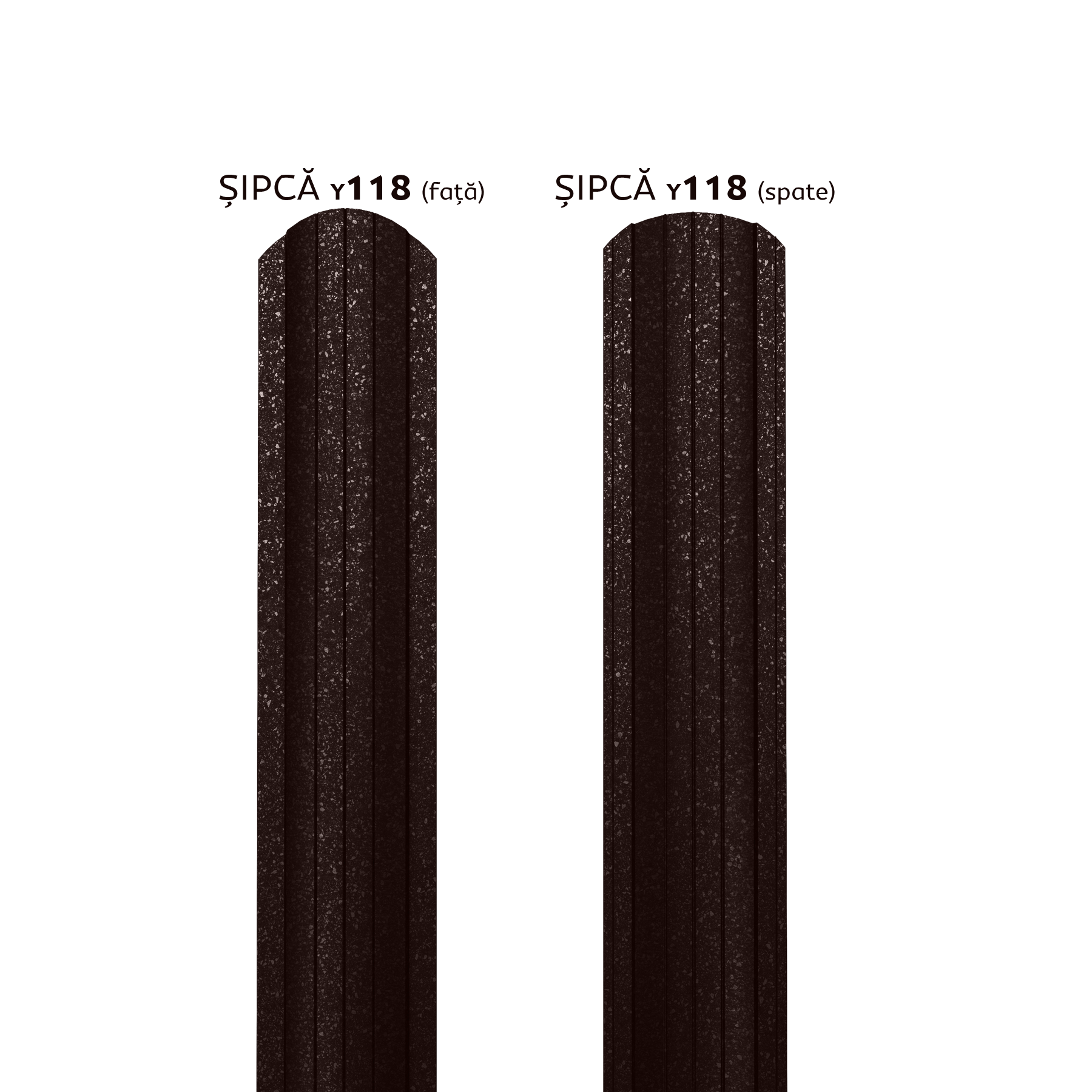 Sipca metalica pentru gard y118-cap rotund, Caretta, Briliant Duo ...