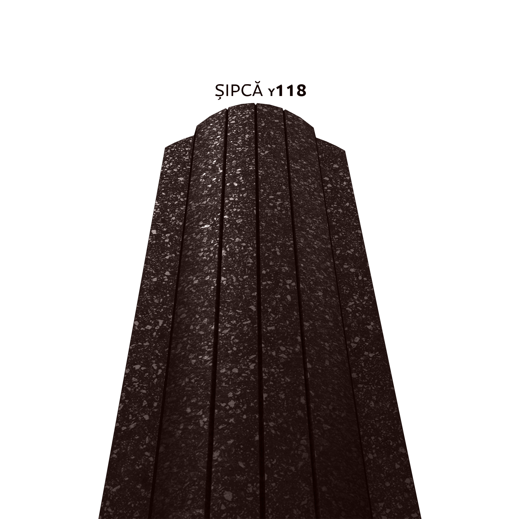 Sipca metalica pentru gard y118-cap rotund, Caretta, Briliant Duo ...