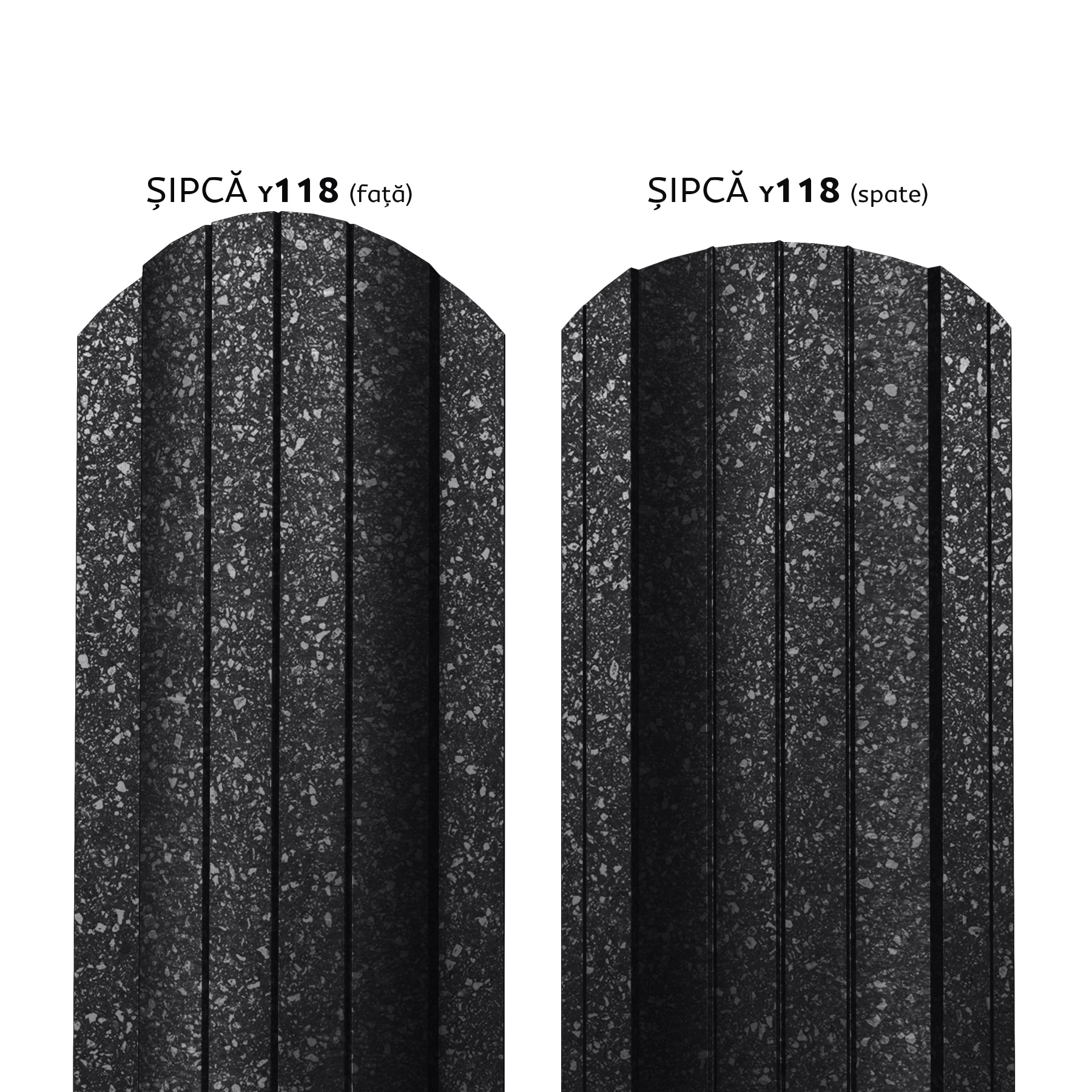 Sipca metalica pentru gard y118-cap rotund, Caretta, Briliant Duo ...