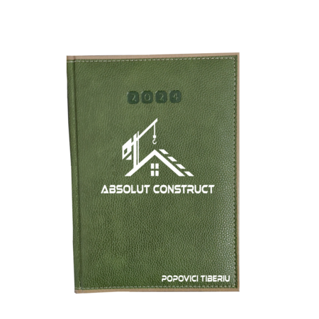 Agenda datata A5 2024 HZ, Verde, Pix metalic, Inedit Print, AP28, 15x21 ...