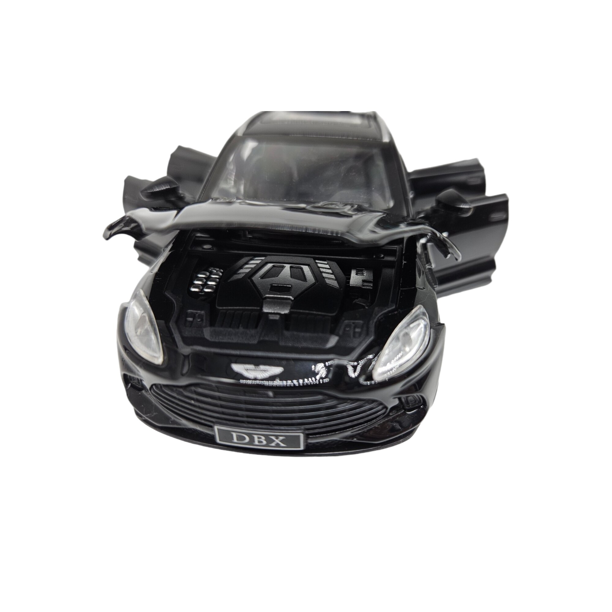 Masina metalica Aston Martin, cu sunete si lumini, usi capota si ...