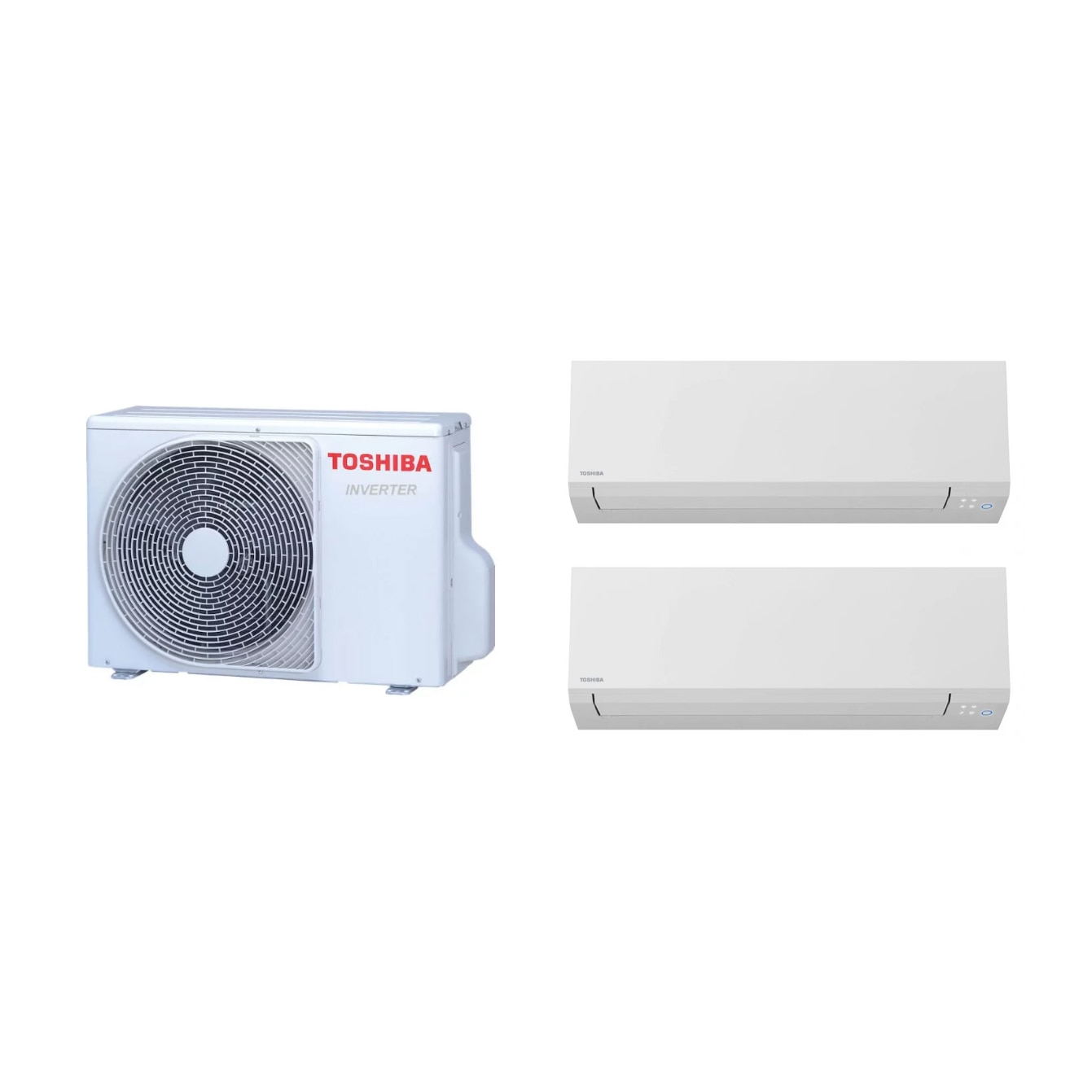 Aparat de aer conditionat multisplit TOSHIBA cu doua unitati interne ...