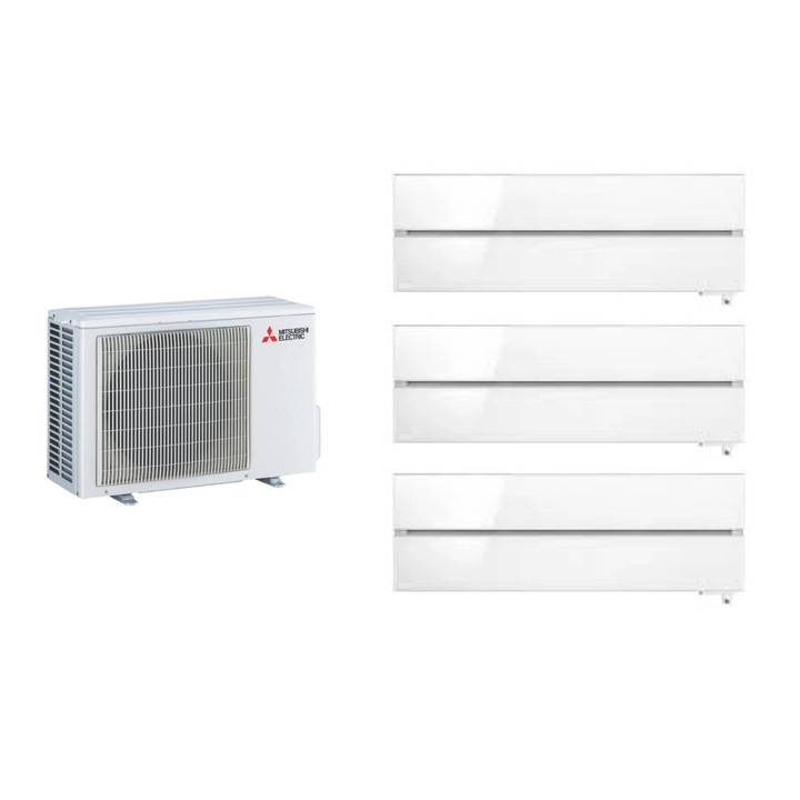 Aparat de aer conditionat multisplit Mitsubishi Electric cu TREI ...