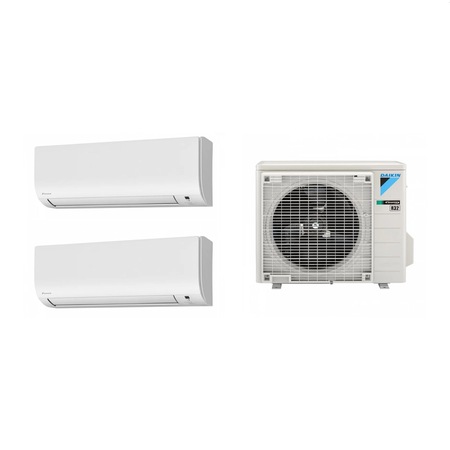 Aparat de aer conditionat multisplit Daikin Bluevolution cu doua unitati interne Comfora 9000 si ...