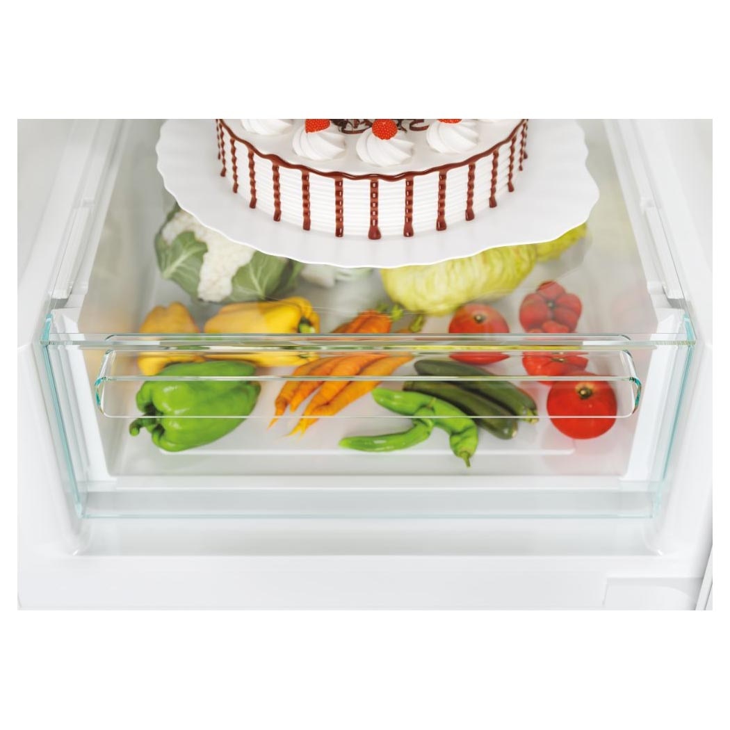 Combina frigorifica Candy CCE3T618EW, No Frost, 341 L, No Frost, clasa ...