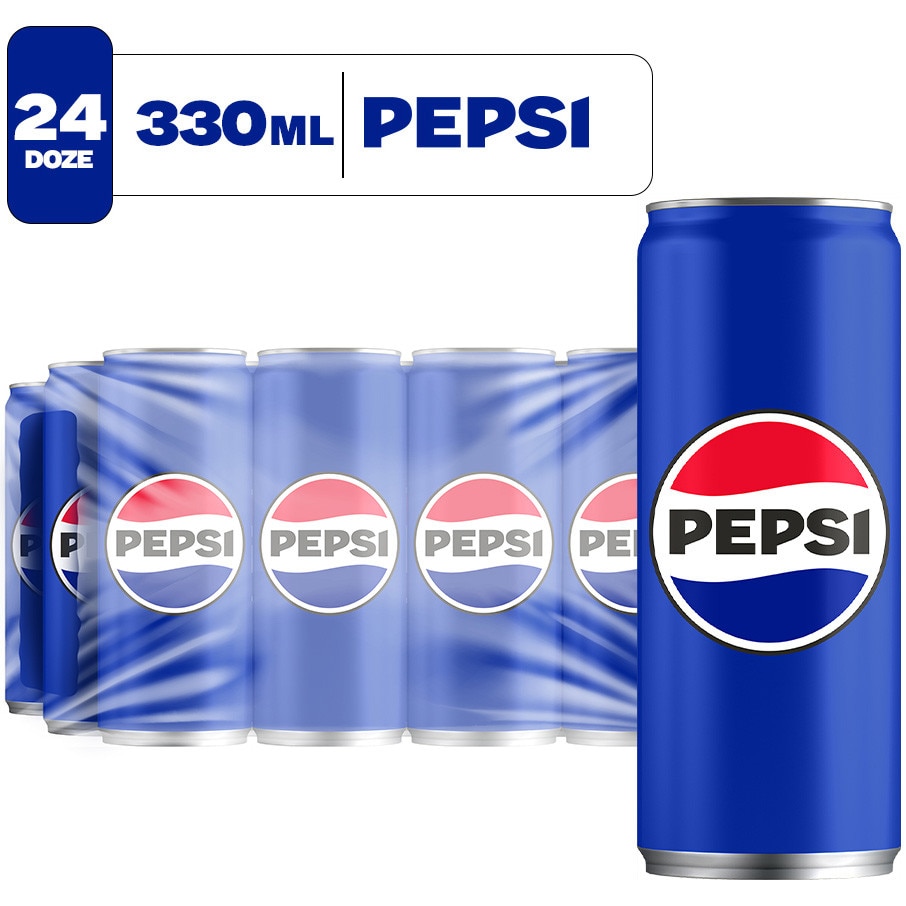 Pepsi, Bautura cu aroma de Cola, Doza, 24x330ml - eMAG.ro