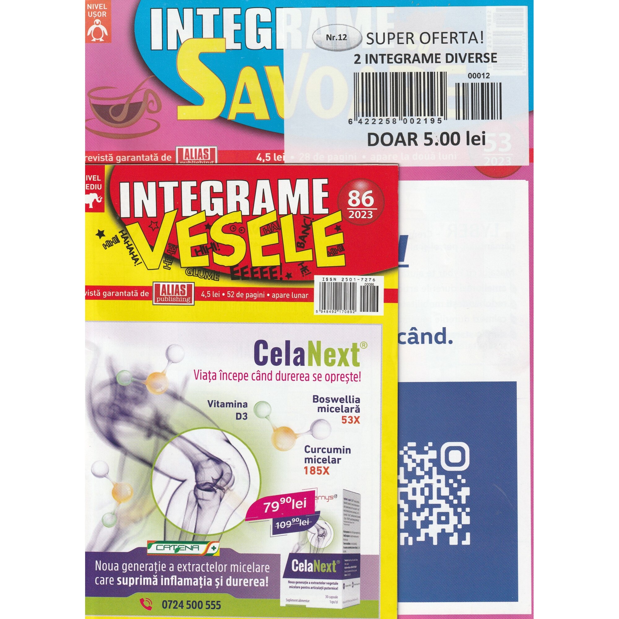 Pachet integrame super oferta (integrama cu savoare si integrame timp liber), Publicatiile ...